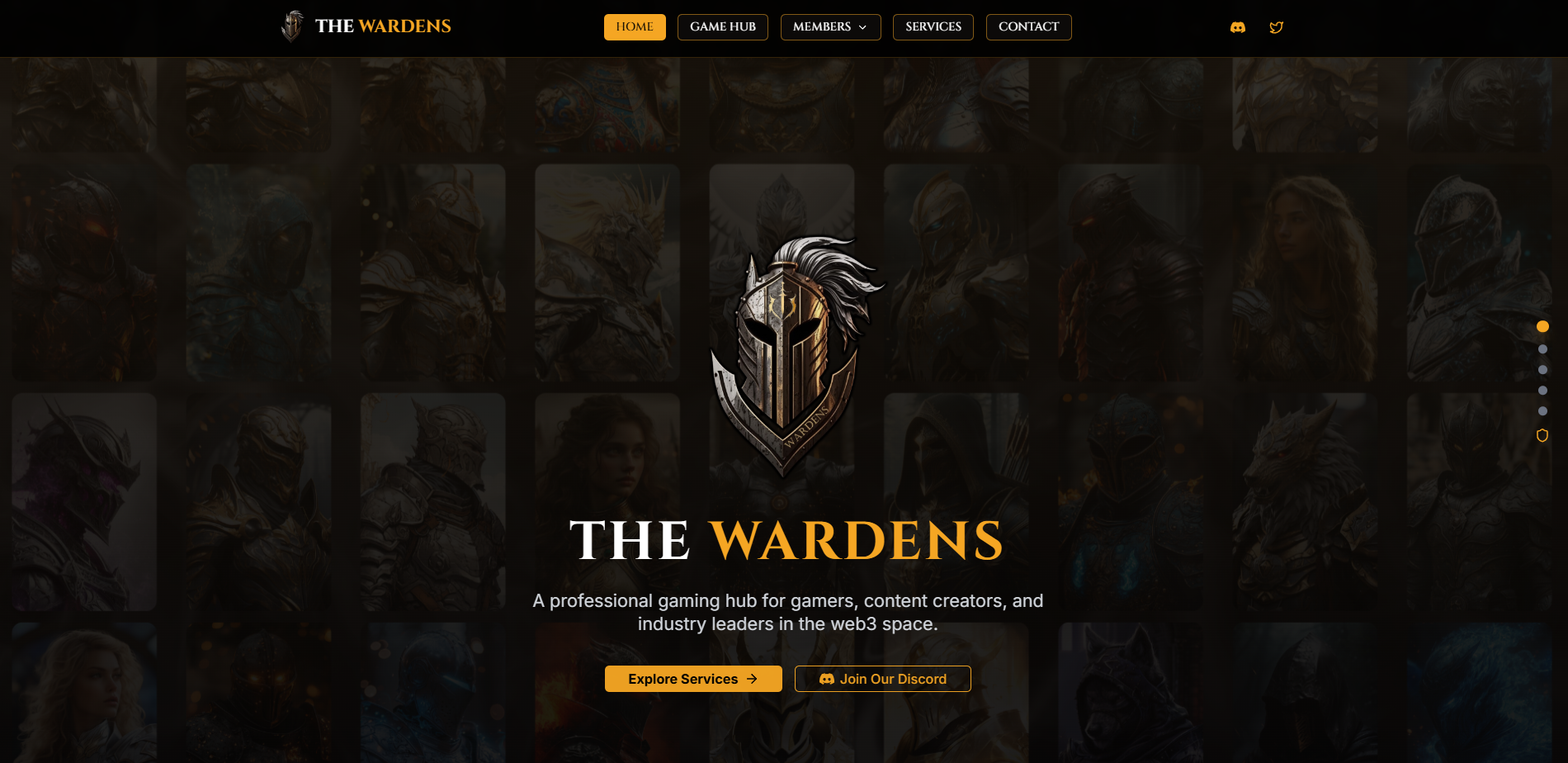 The Wardens | The Ultimate Web3 Gaming Hub